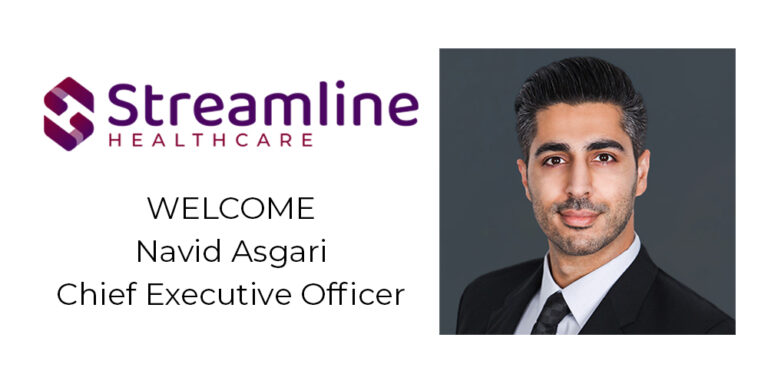 Navid Asgari Joins Streamline Healthcare Solutions as CEO